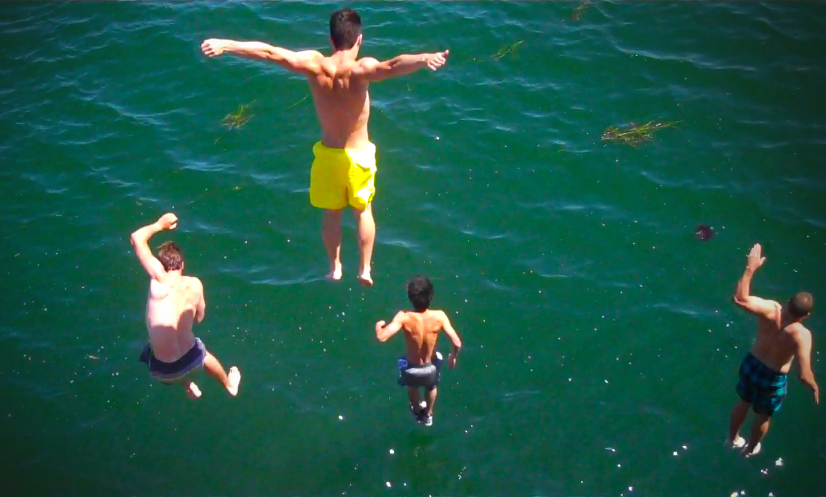 Cliff Jumping Tumblr